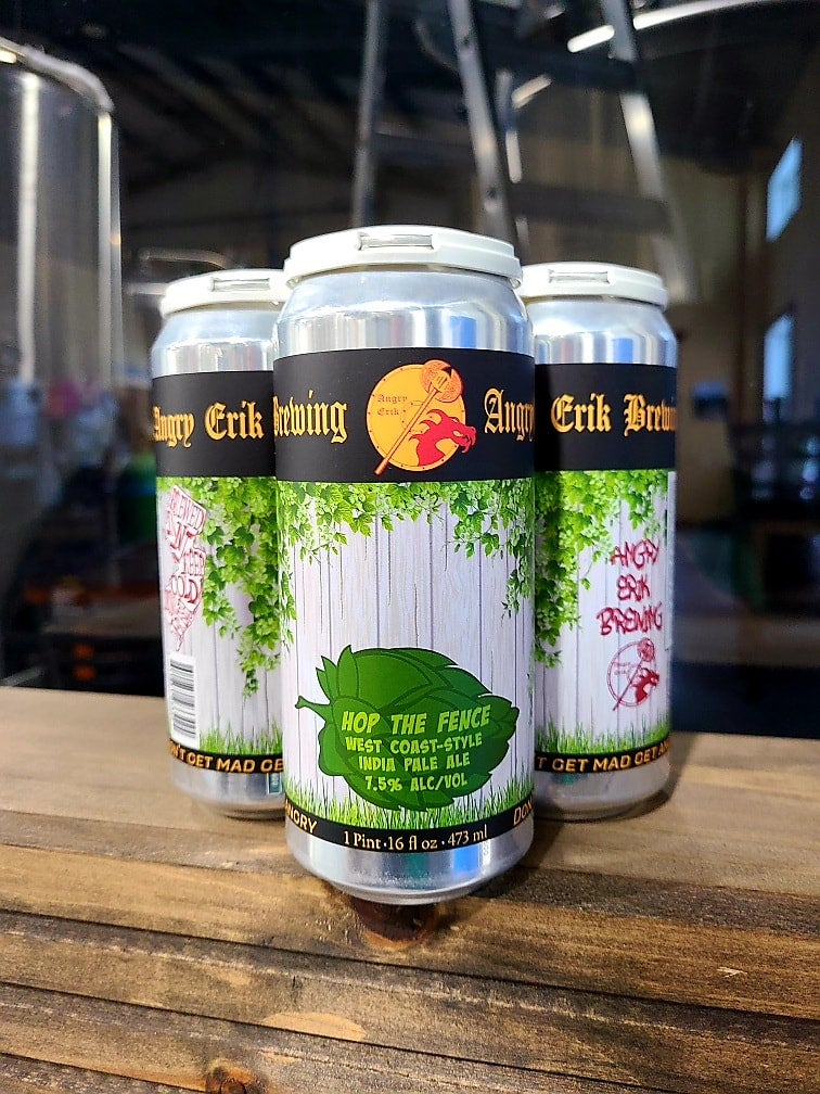 Hop the Fence IPA | Angry Erik Brewing, LLC